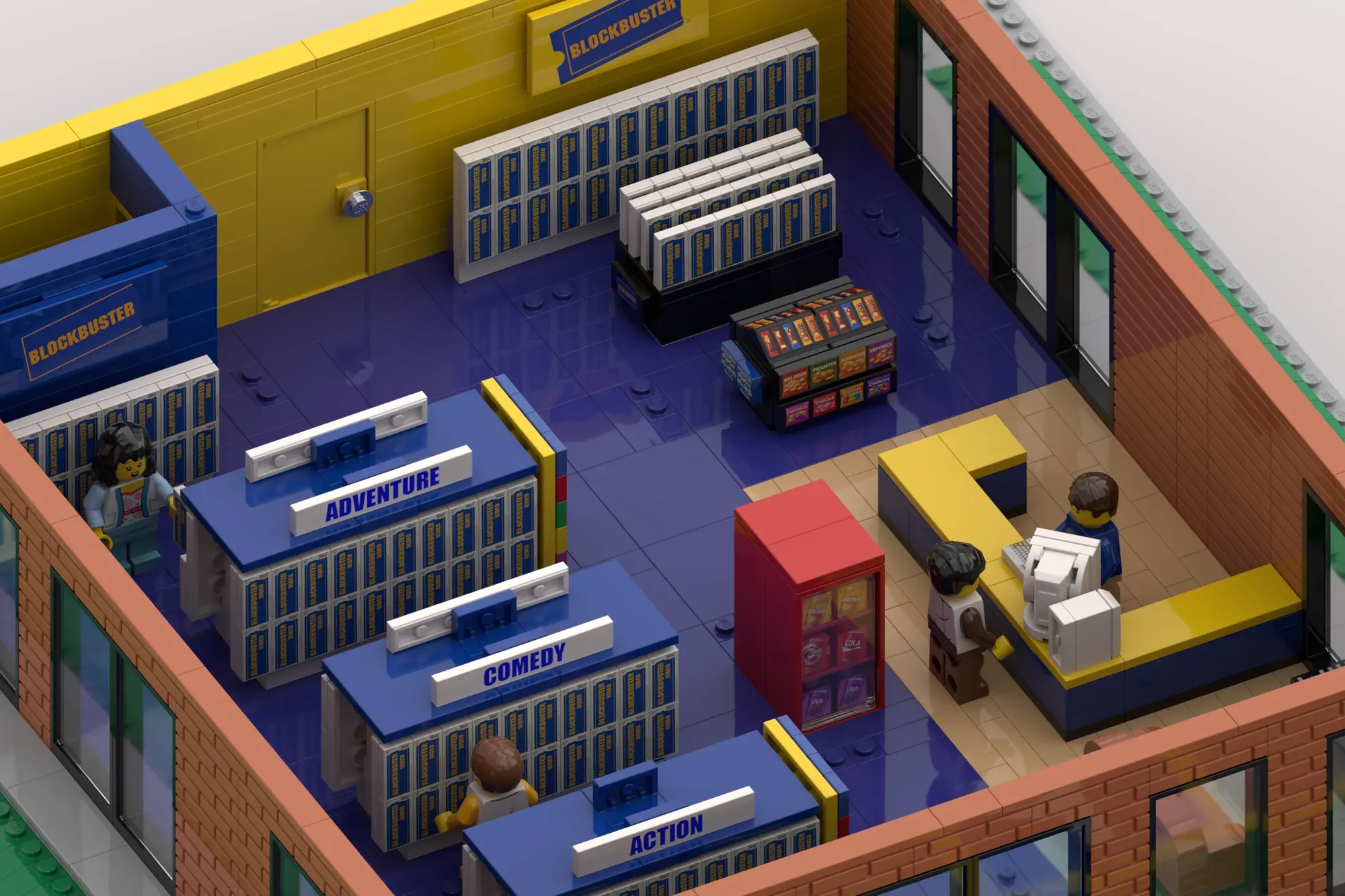 Blockbuster Video Rental Store | LEGO® Ideas