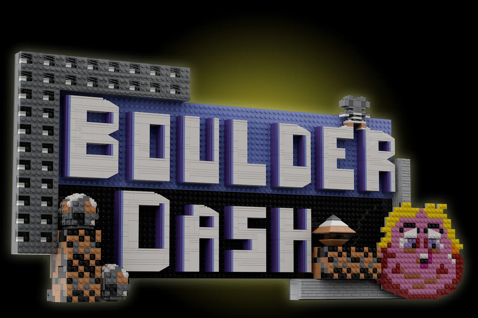 Boulder Dash - Tribute to the Video Game | LEGO® Ideas