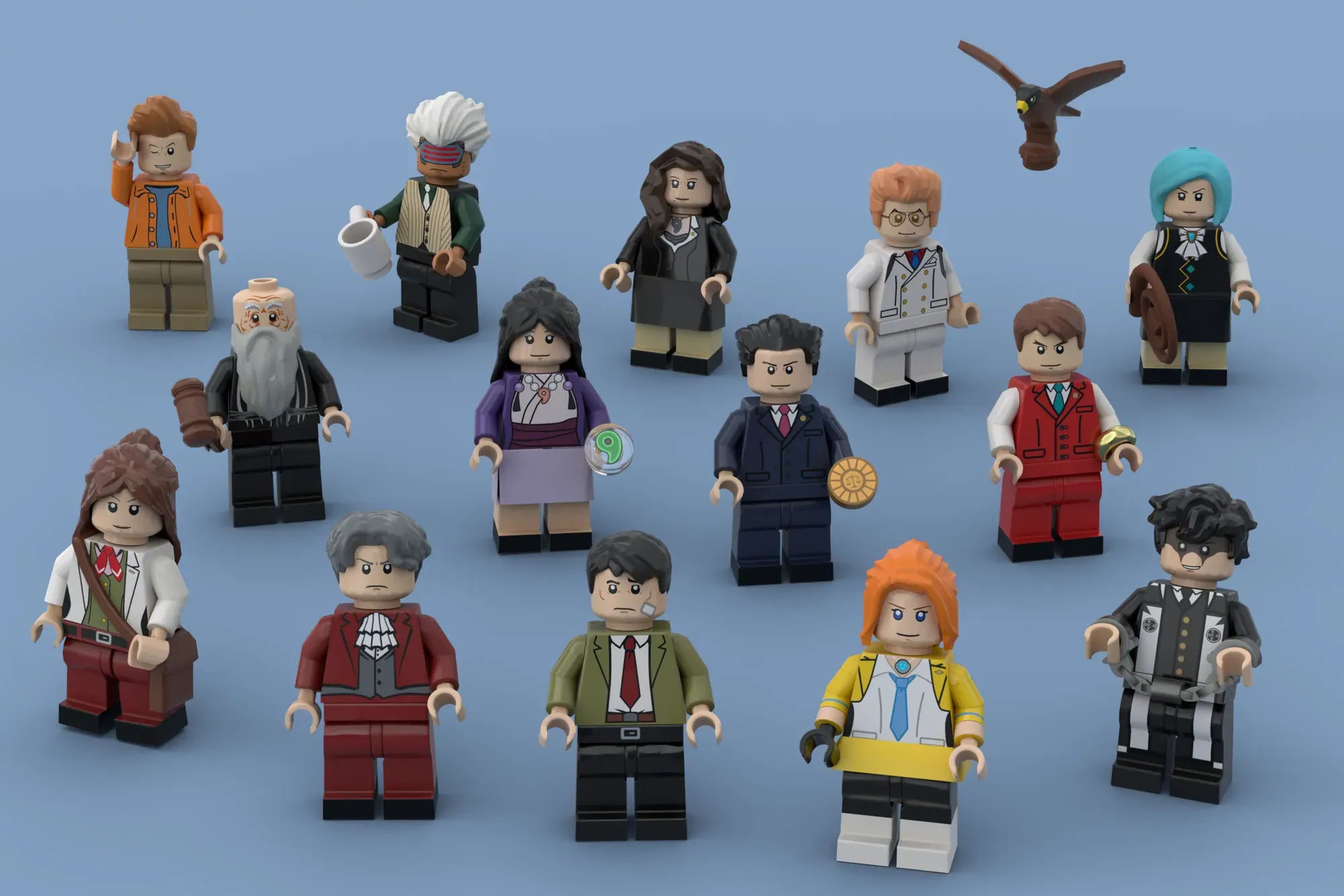 Apollo Justice: Ace Attorney Trilogy Courthouse | LEGO® Ideas