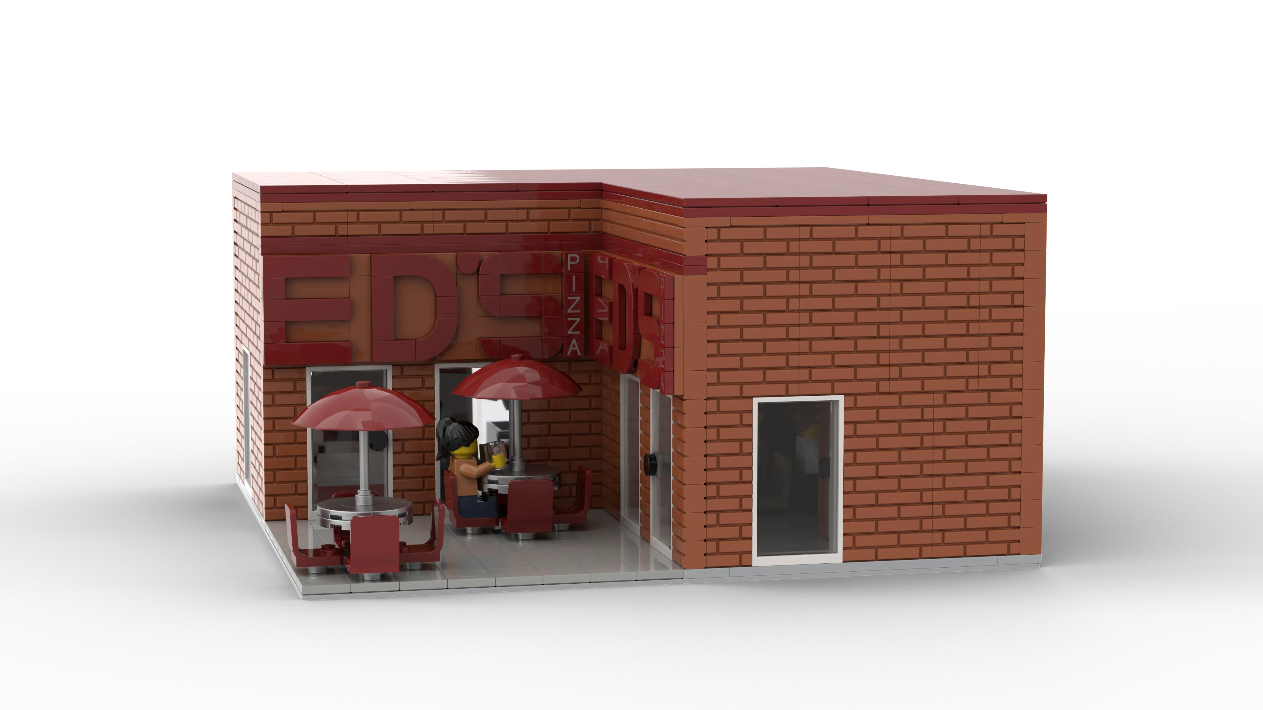 Pizza Restaurant with Arcade | LEGO® Ideas