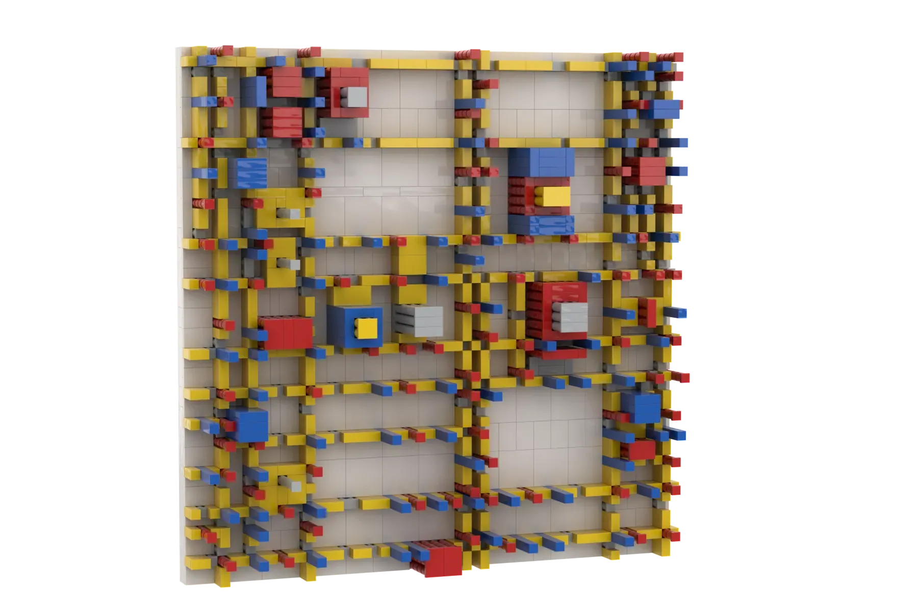 Broadway Boogie Woogie by Piet Mondray - Manhattan 3d Inspiration ...