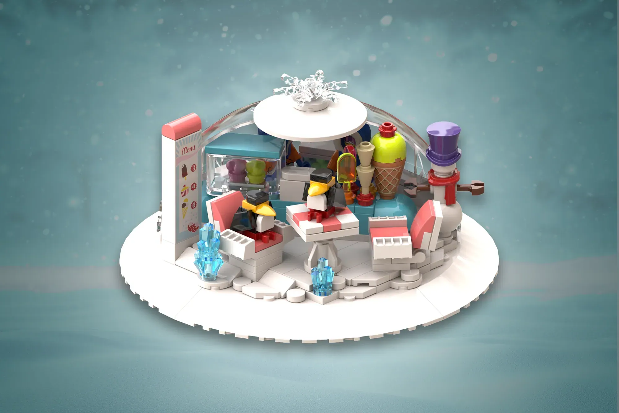 Igloo Ice Cream Stand | LEGO® Ideas