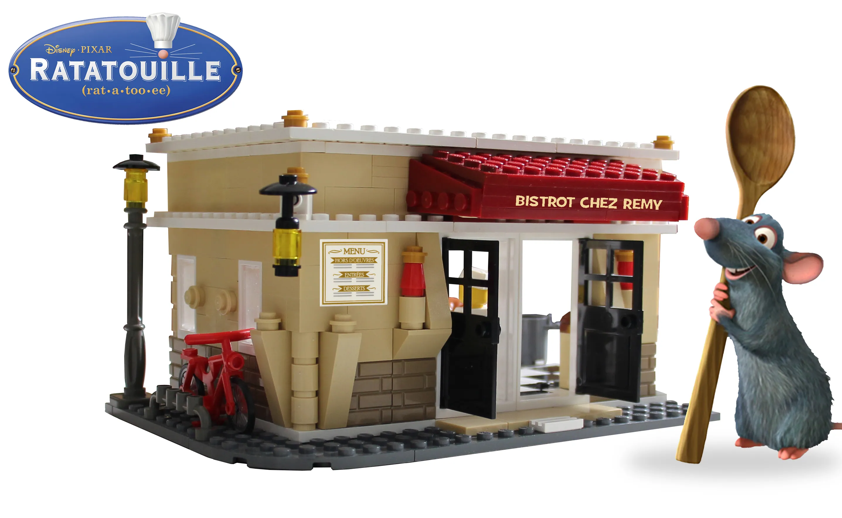 Disney Lego Ratatouille: le bistrot chez Remy | LEGO® Ideas