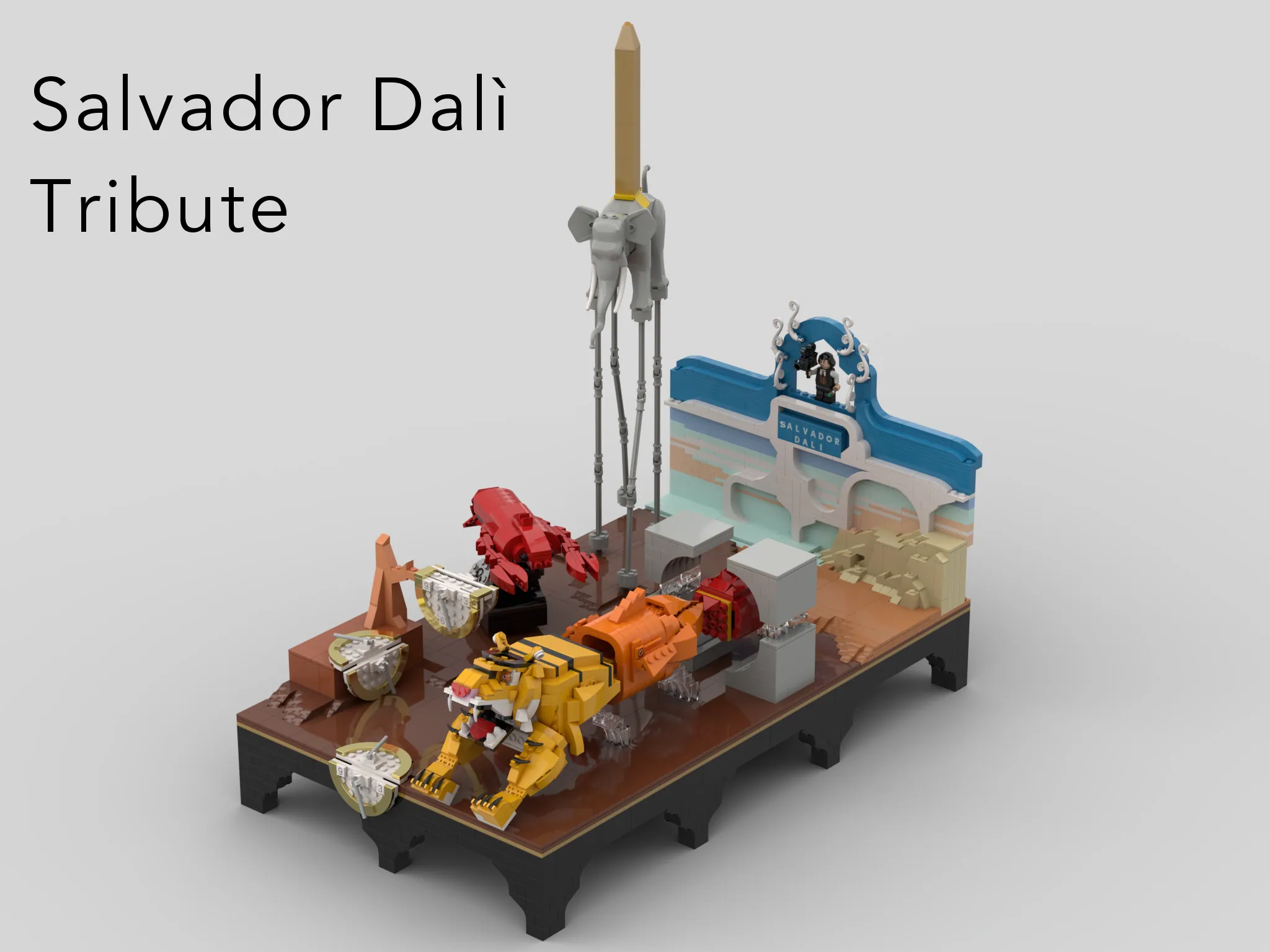 Salvador Dalì Tribute | LEGO® Ideas