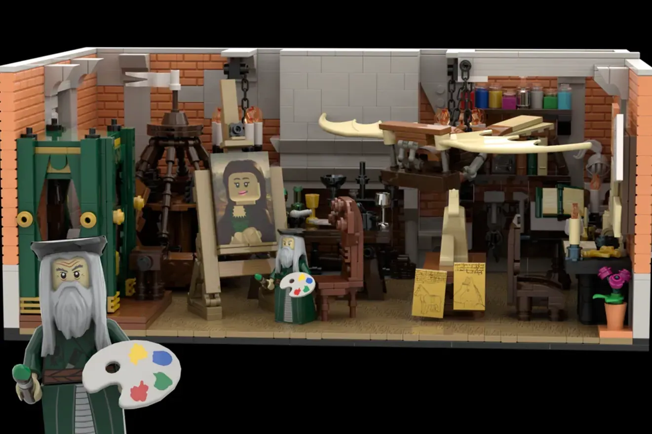 Leonardo Da Vinci's Workshop | LEGO® Ideas