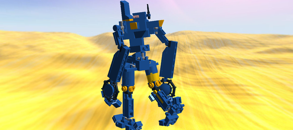 Pacific Rim Jaeger Romeo Blue