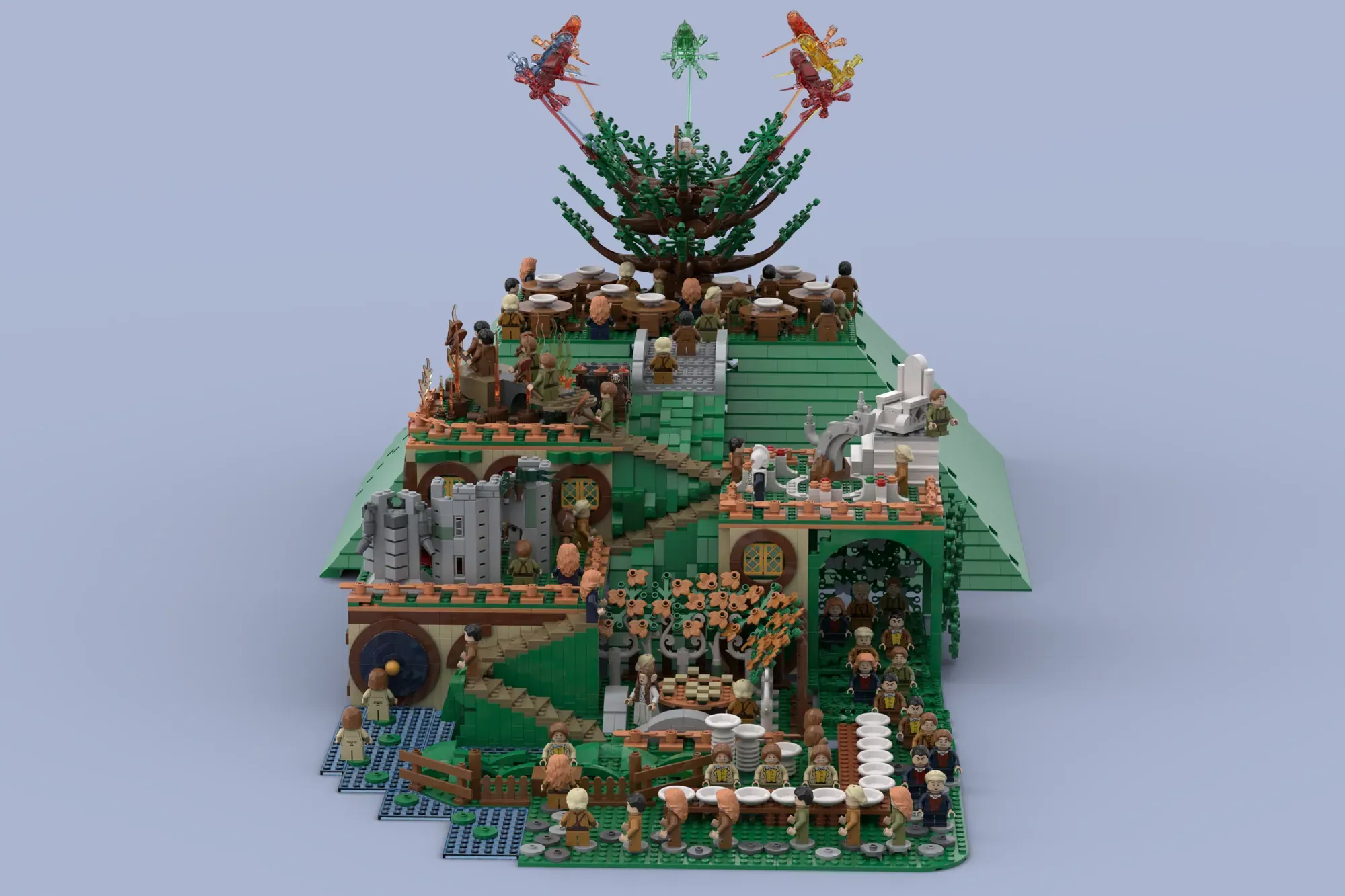 Middle Earth Culture Festival (Features Buffet!) | LEGO® Ideas