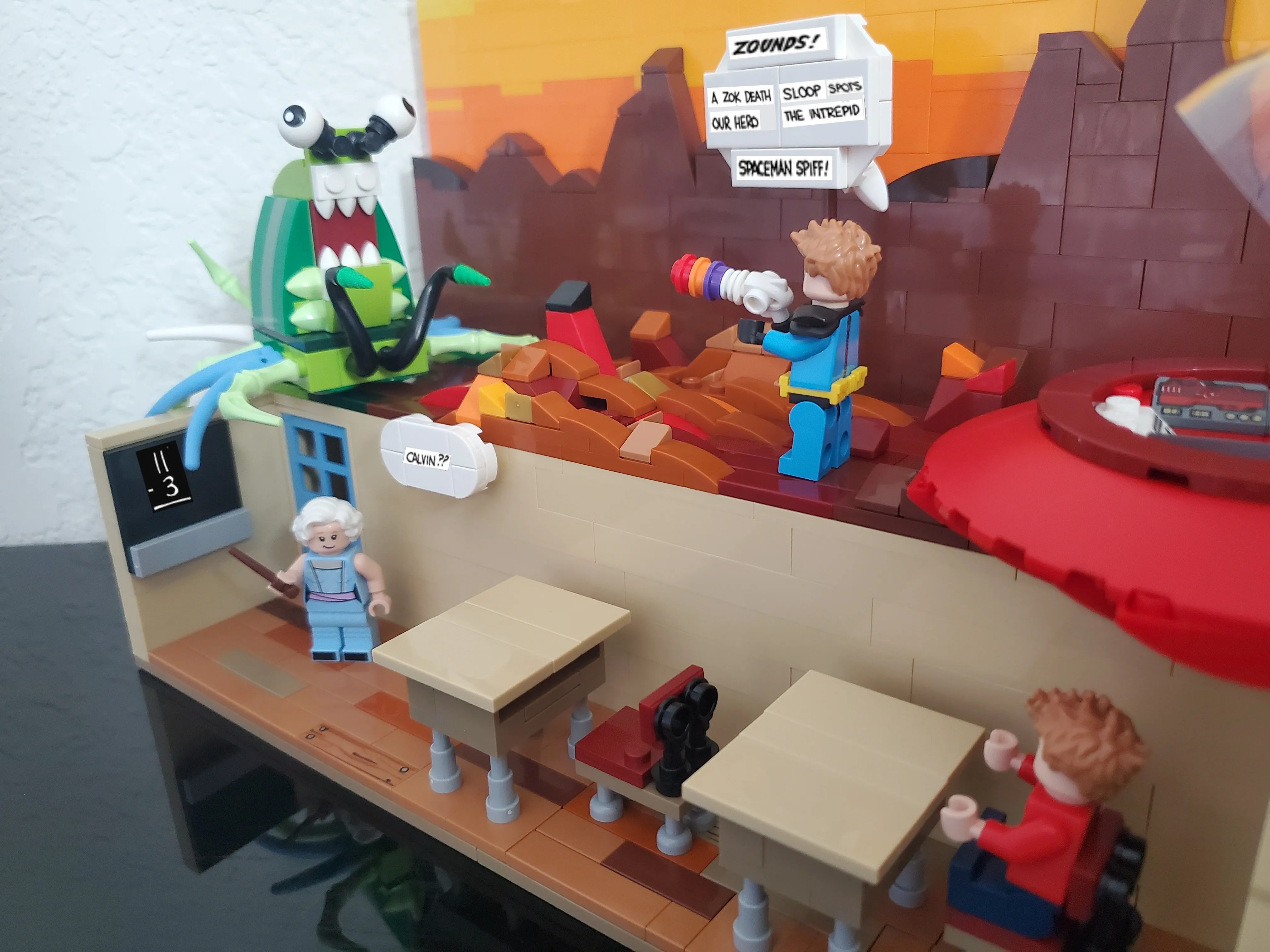 Calvin and Hobbes: Spaceman Spiff | LEGO® Ideas