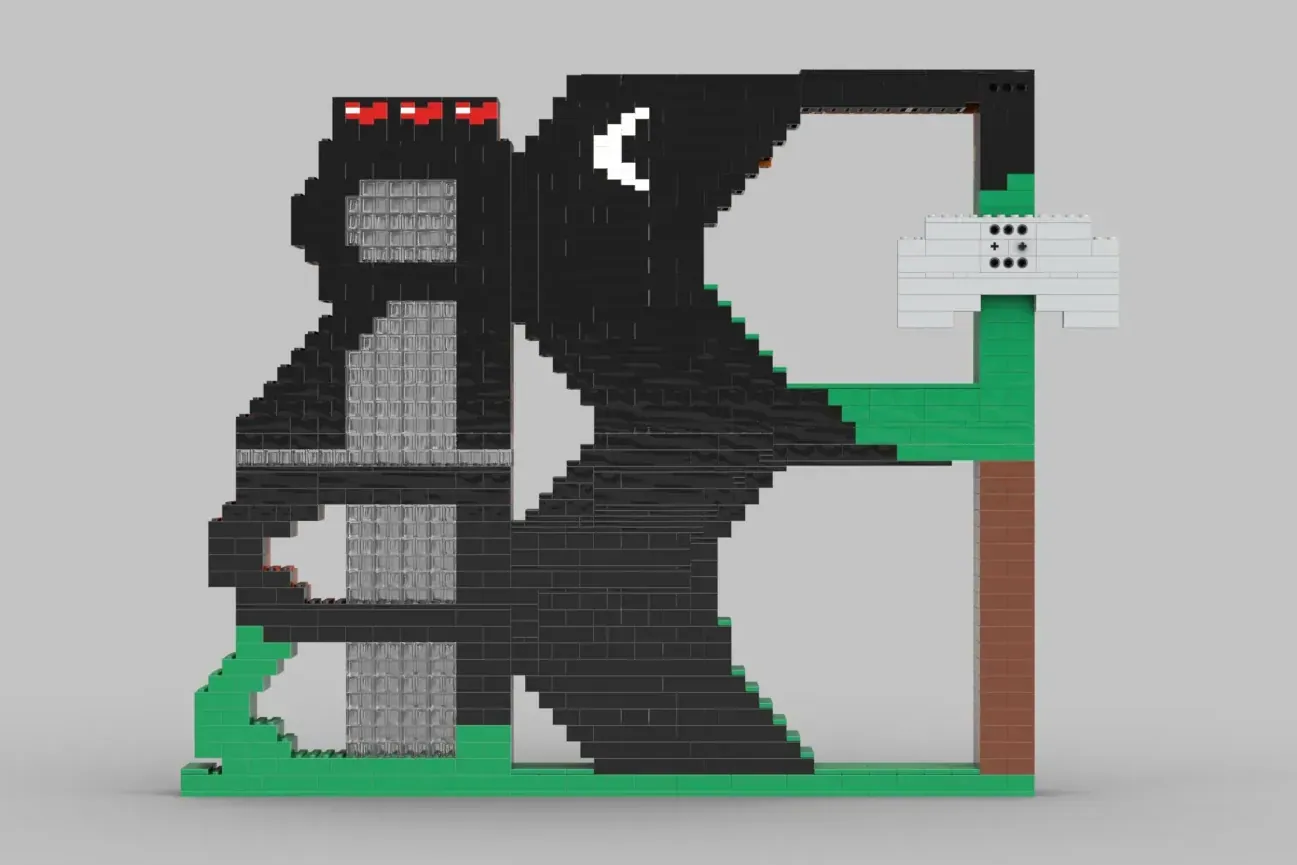 Reversible Retro Video Game "BRB" Sign | LEGO® Ideas