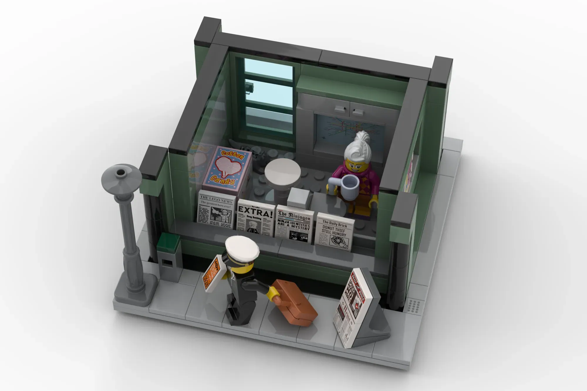 The Neighborhood Newsstand | LEGO® Ideas