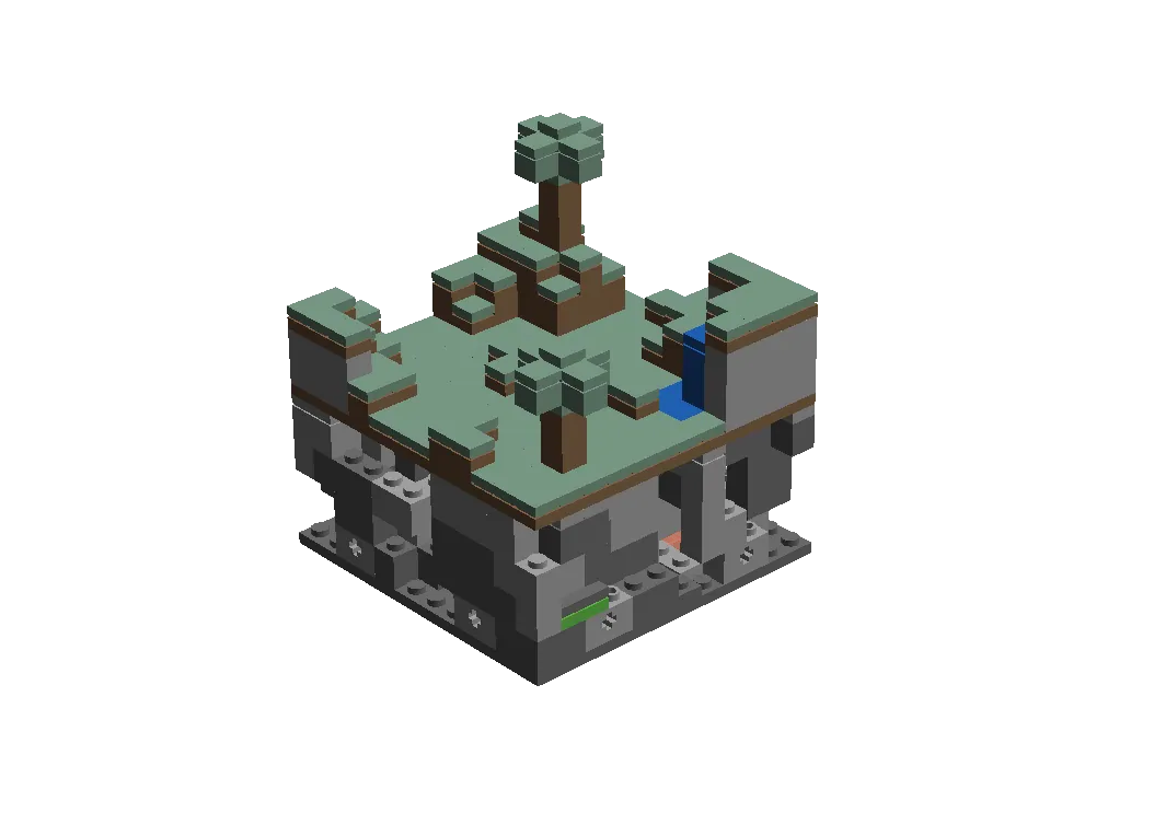 Lego Minecraft Extreme Hills Biome | LEGO® Ideas