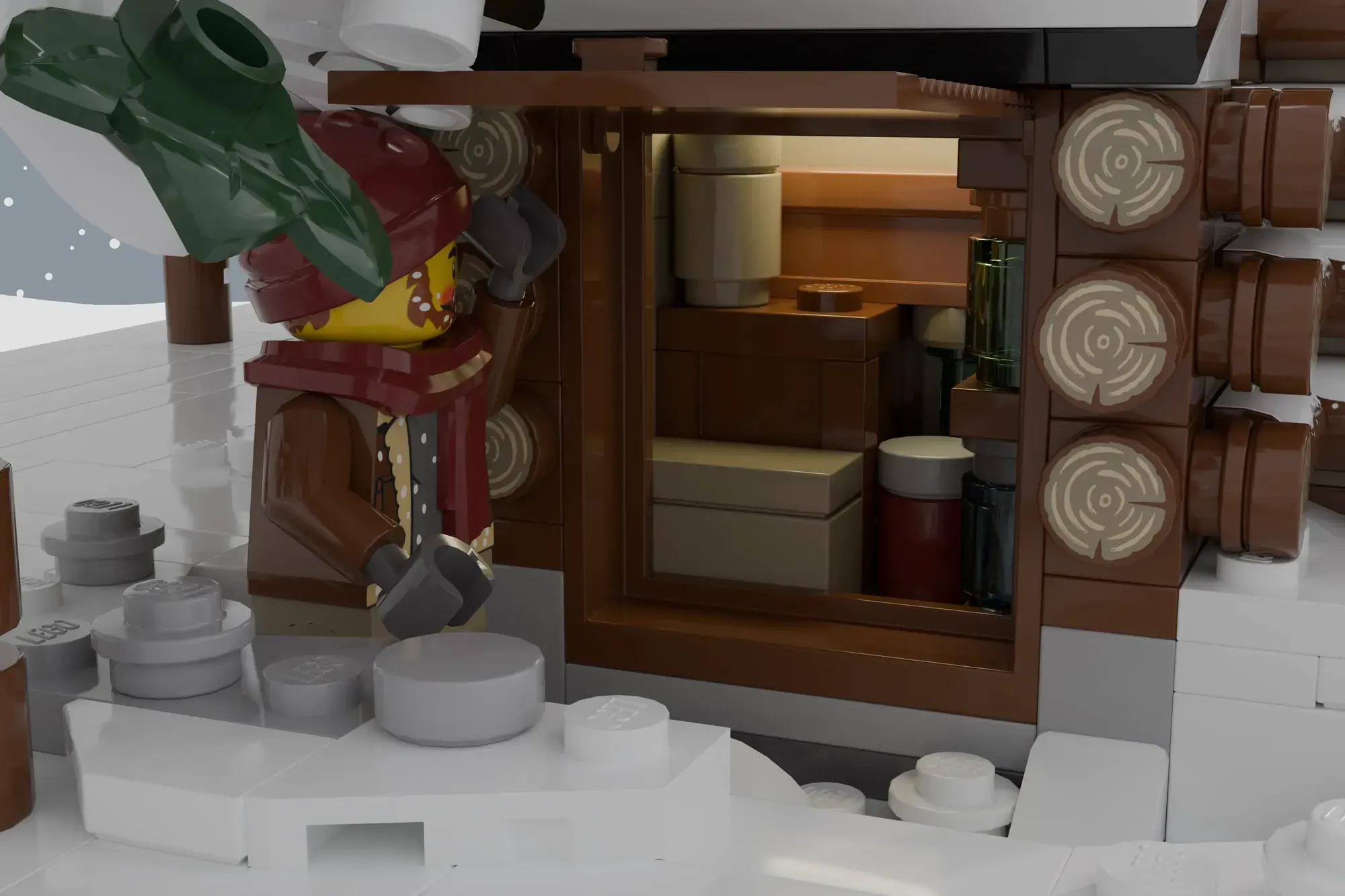 Snowed in Cabin | LEGO® Ideas