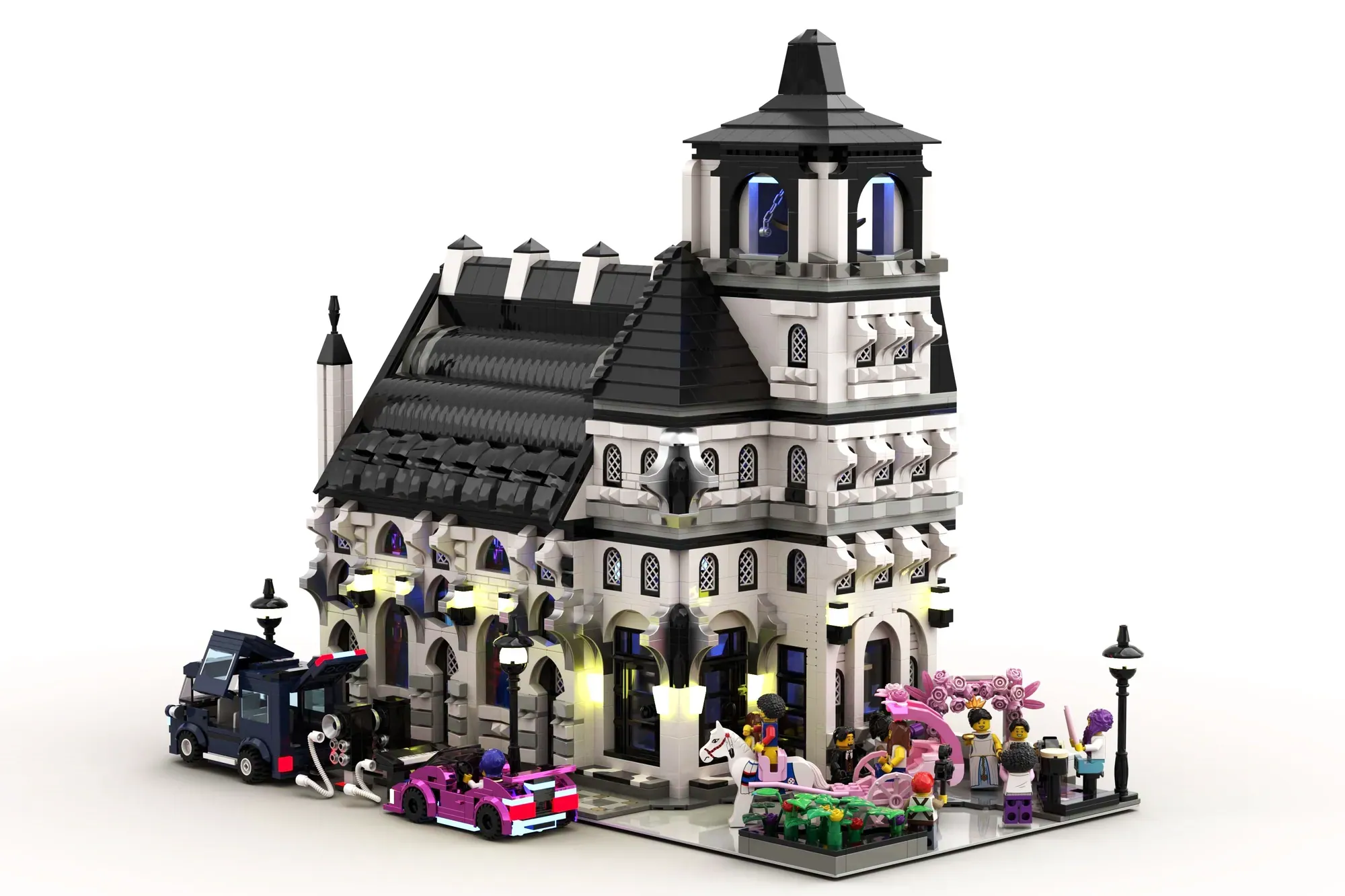 Modular Heritage Multifunctional Hall | LEGO® Ideas