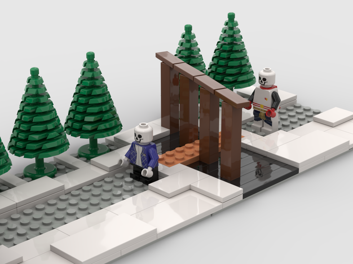 LEGO IDEAS - Undertale: Ruins & Forest Set