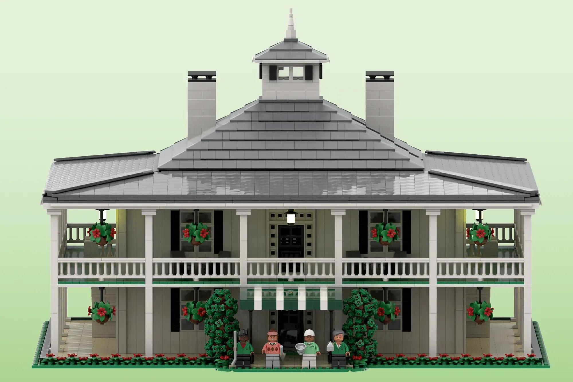 Augusta National Clubhouse | LEGO® Ideas