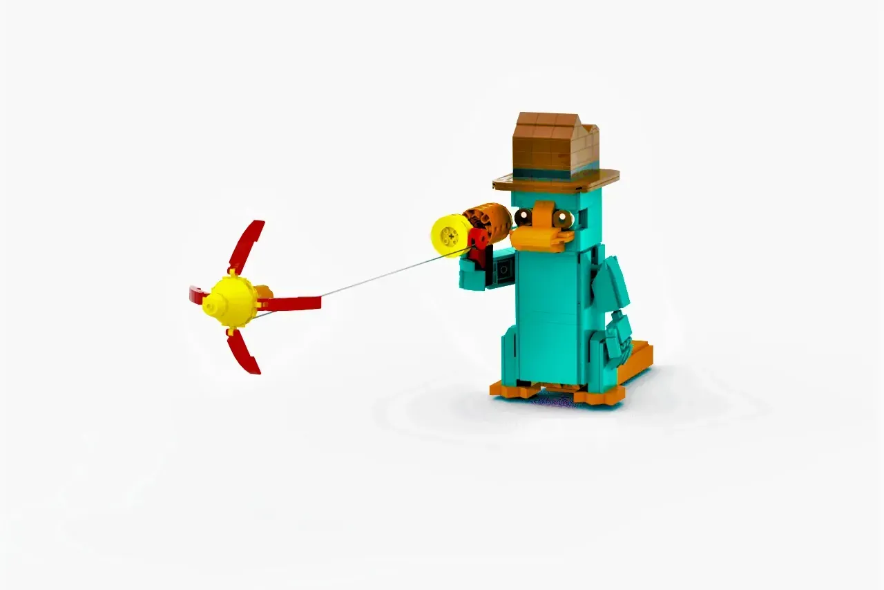 Disney's Phineas and Ferb: Perry the Platypus / Agent P | LEGO® Ideas