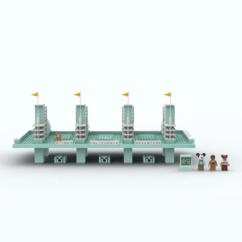 Disney California Adventure Entrance Plaza | LEGO® Ideas
