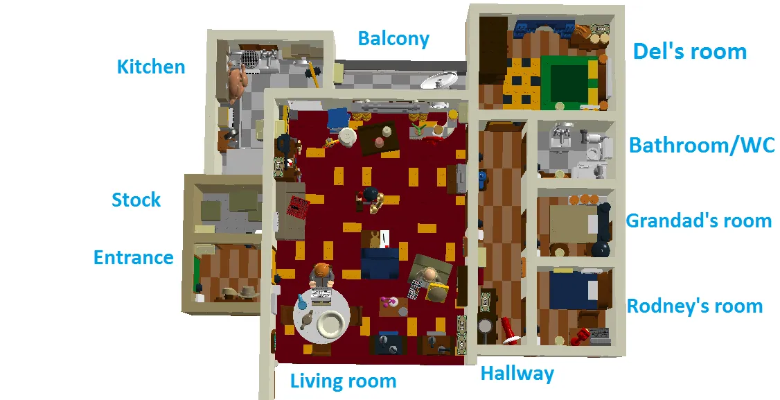 Only Fools and Horses - Apartment | LEGO® Ideas