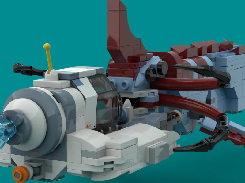 Subnautica - Reaper Leviathan and Seamoth | LEGO® Ideas