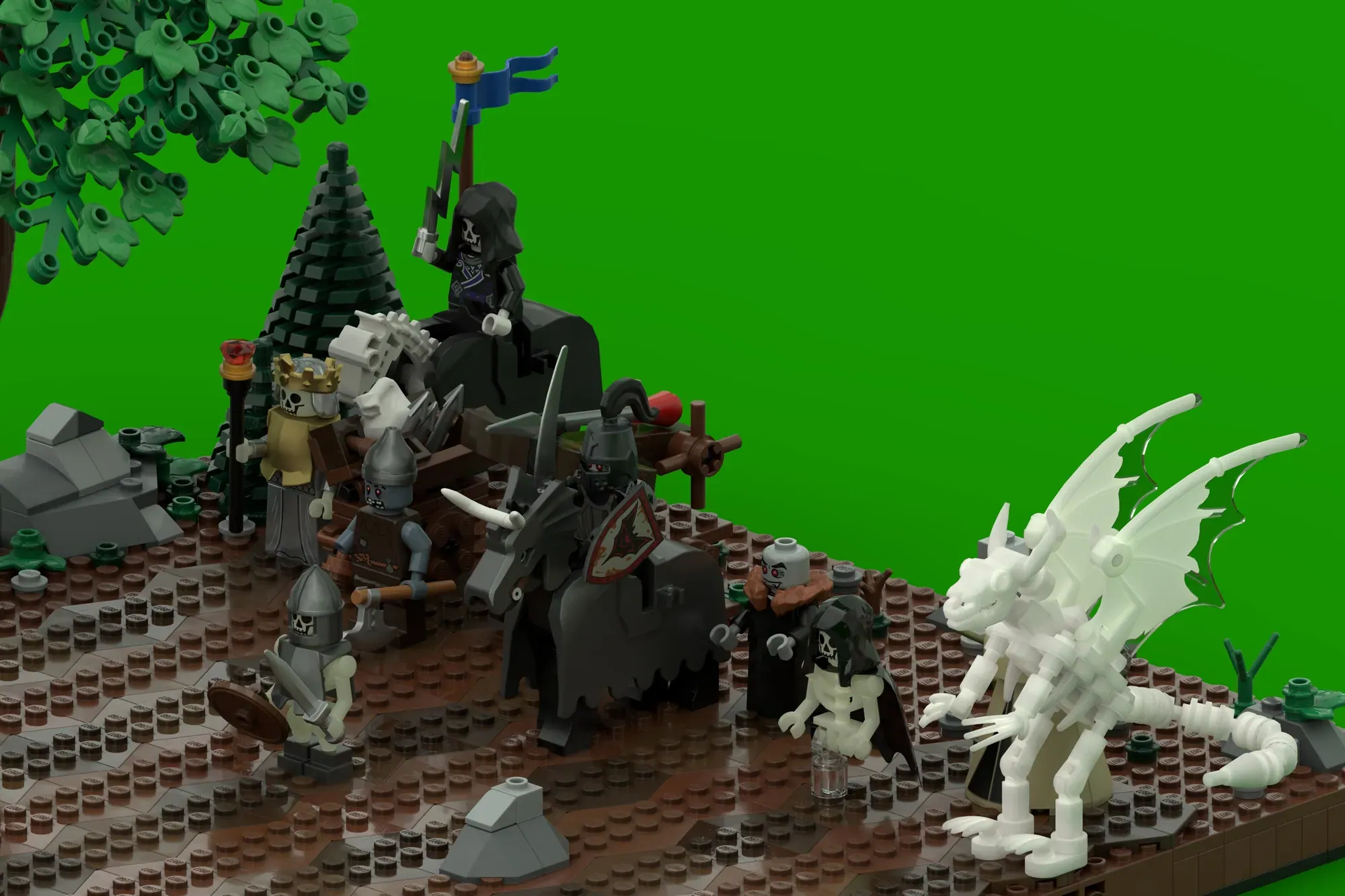 Heroes of Might and Magic III: Rampart vs Necropolis | LEGO® Ideas