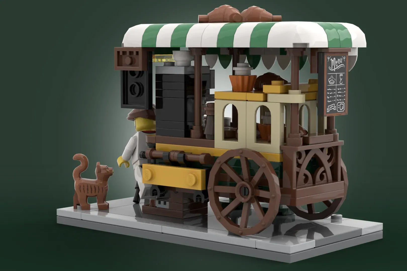 Sweet French Cart | LEGO® Ideas