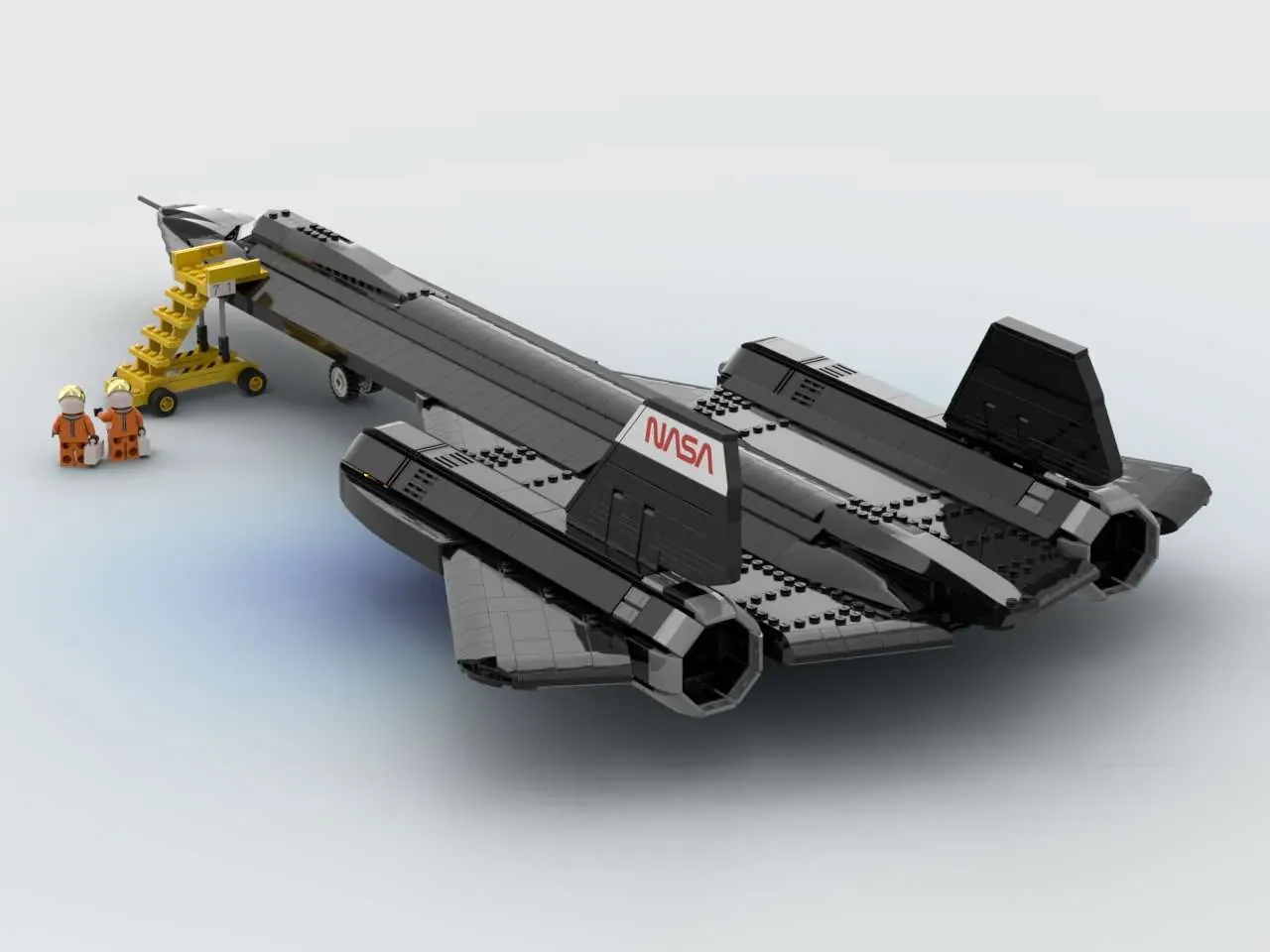 10K CLUB INTERVIEW: NASA SR 71 Blackbird by Flavio Cereda | LEGO® Ideas