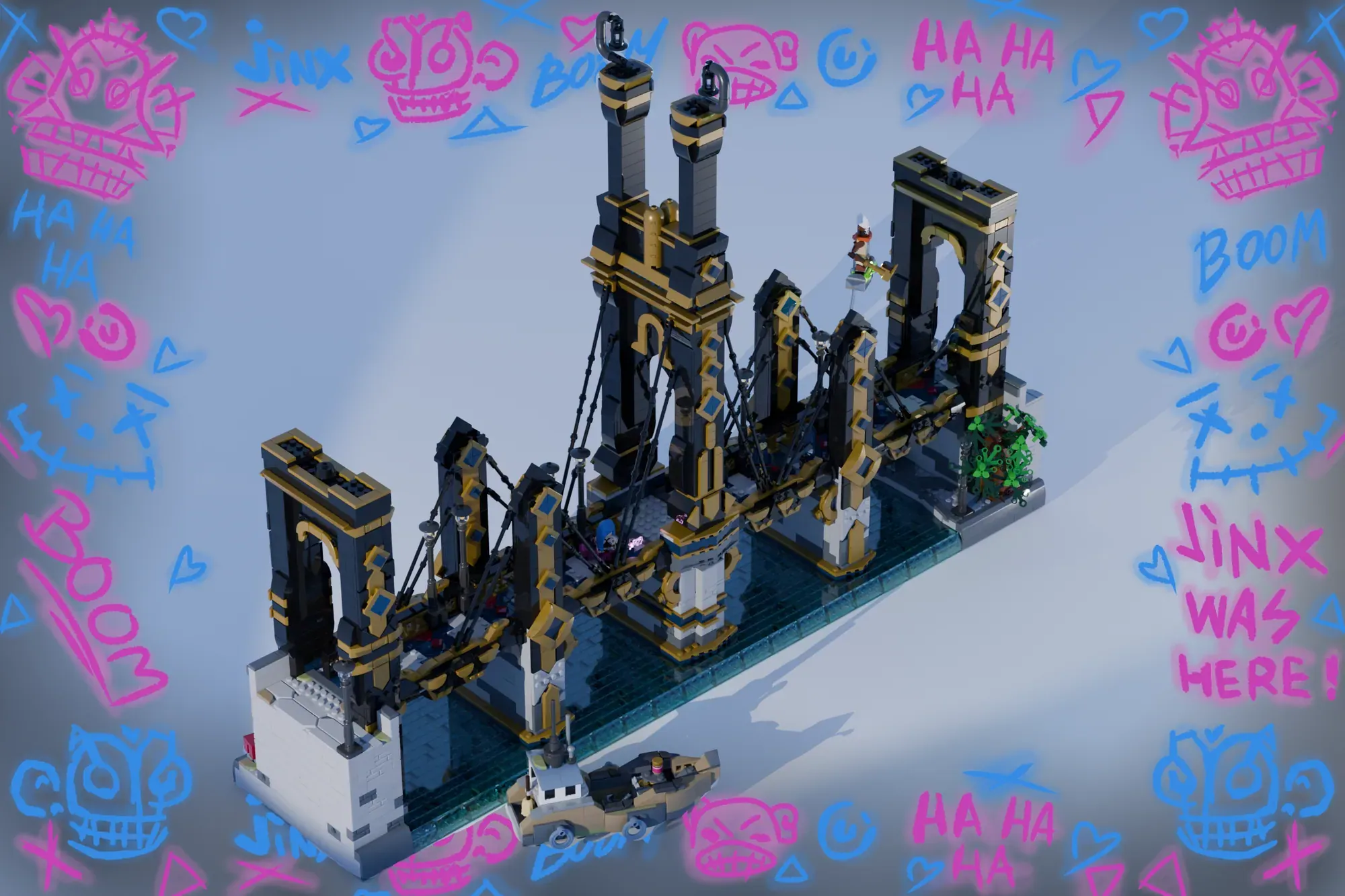 Arcane - League of Legends: The Bridge | LEGO® Ideas
