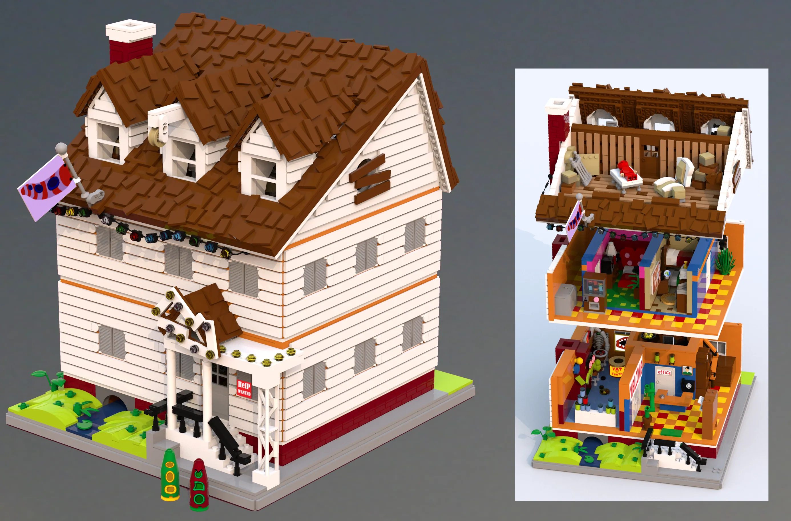 Dr. Fred’s Motel | LEGO® Ideas