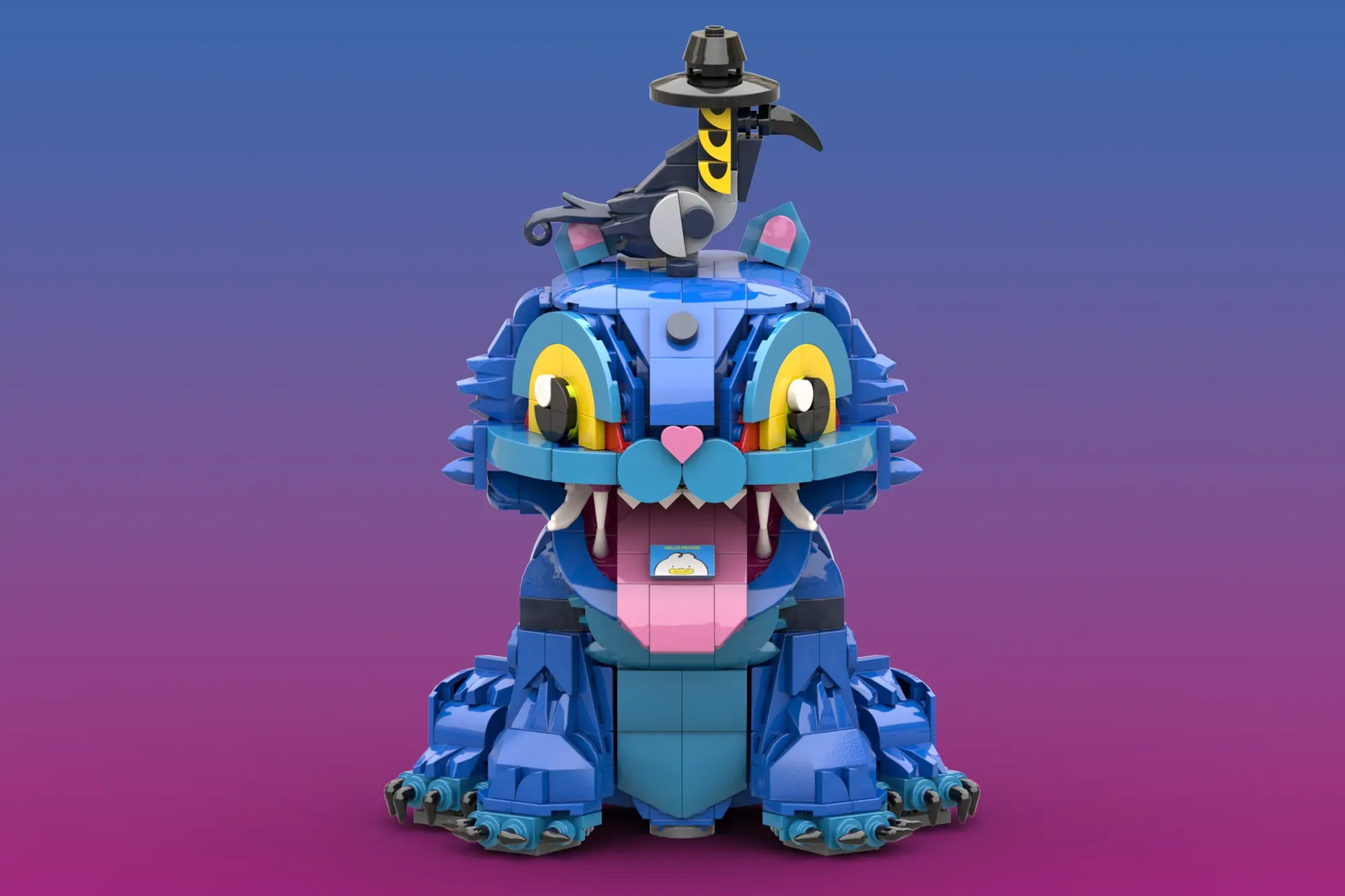 K-Pop Demon Hunters: The Tiger and the Three-Eyed Crow | LEGO® Ideas