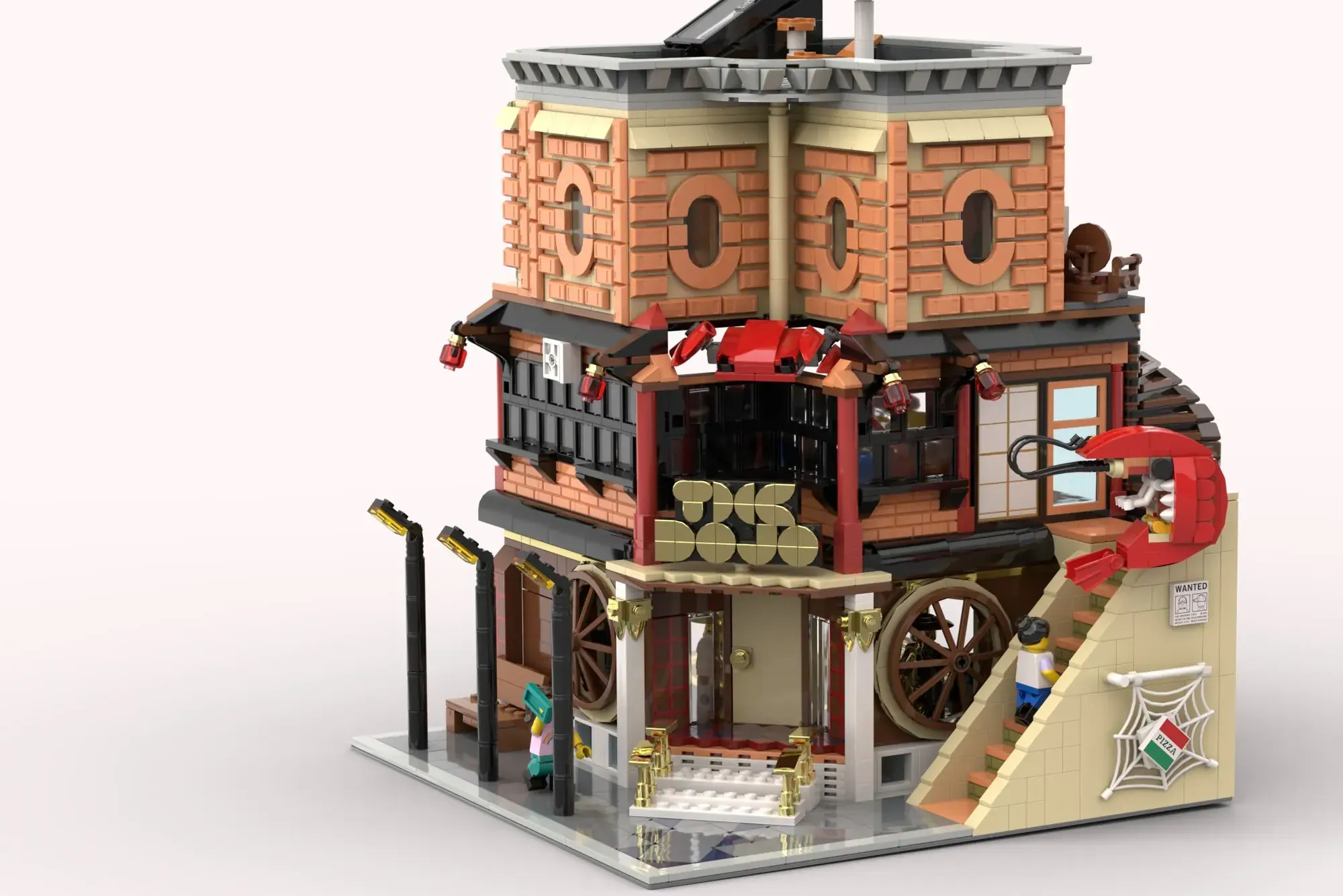 The Dojo and the Chinese Restaurant | LEGO® Ideas