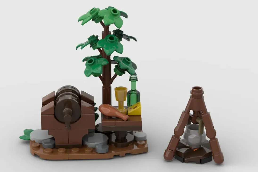 Woodlands Hideout & Banquet | LEGO® Ideas