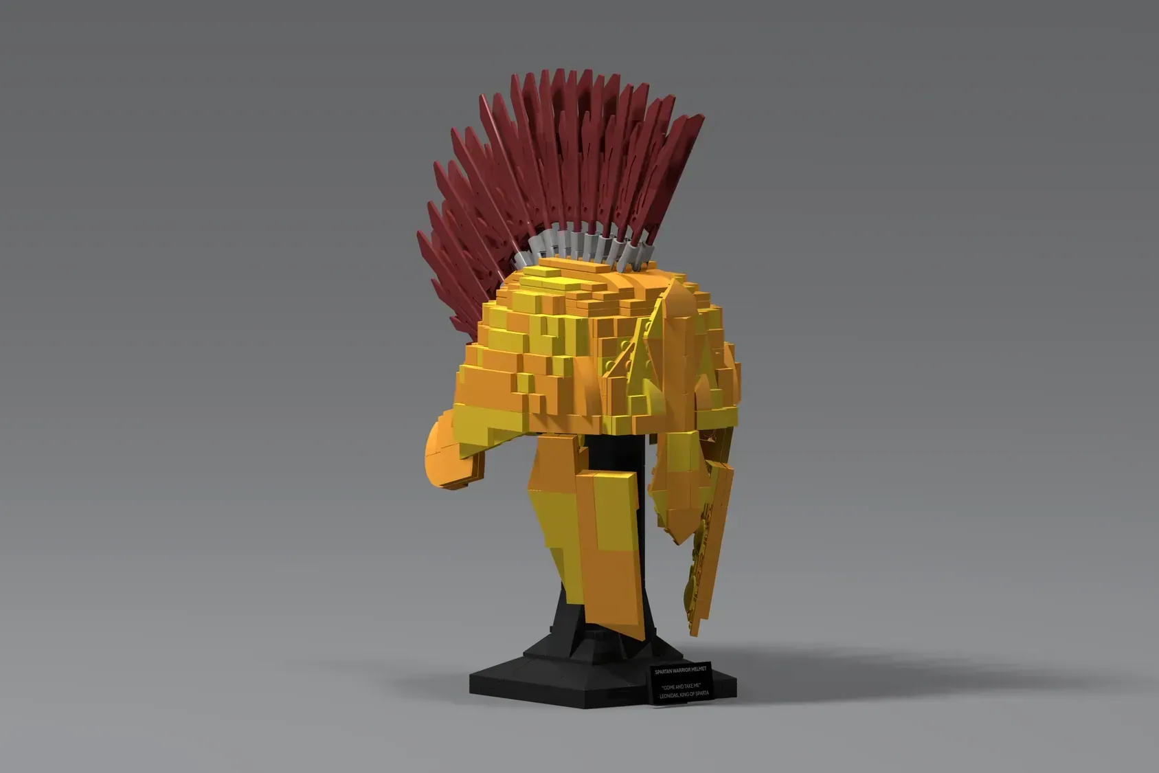 Spartan Warrior Helmet – Echoes of Ancient Greece | LEGO® Ideas