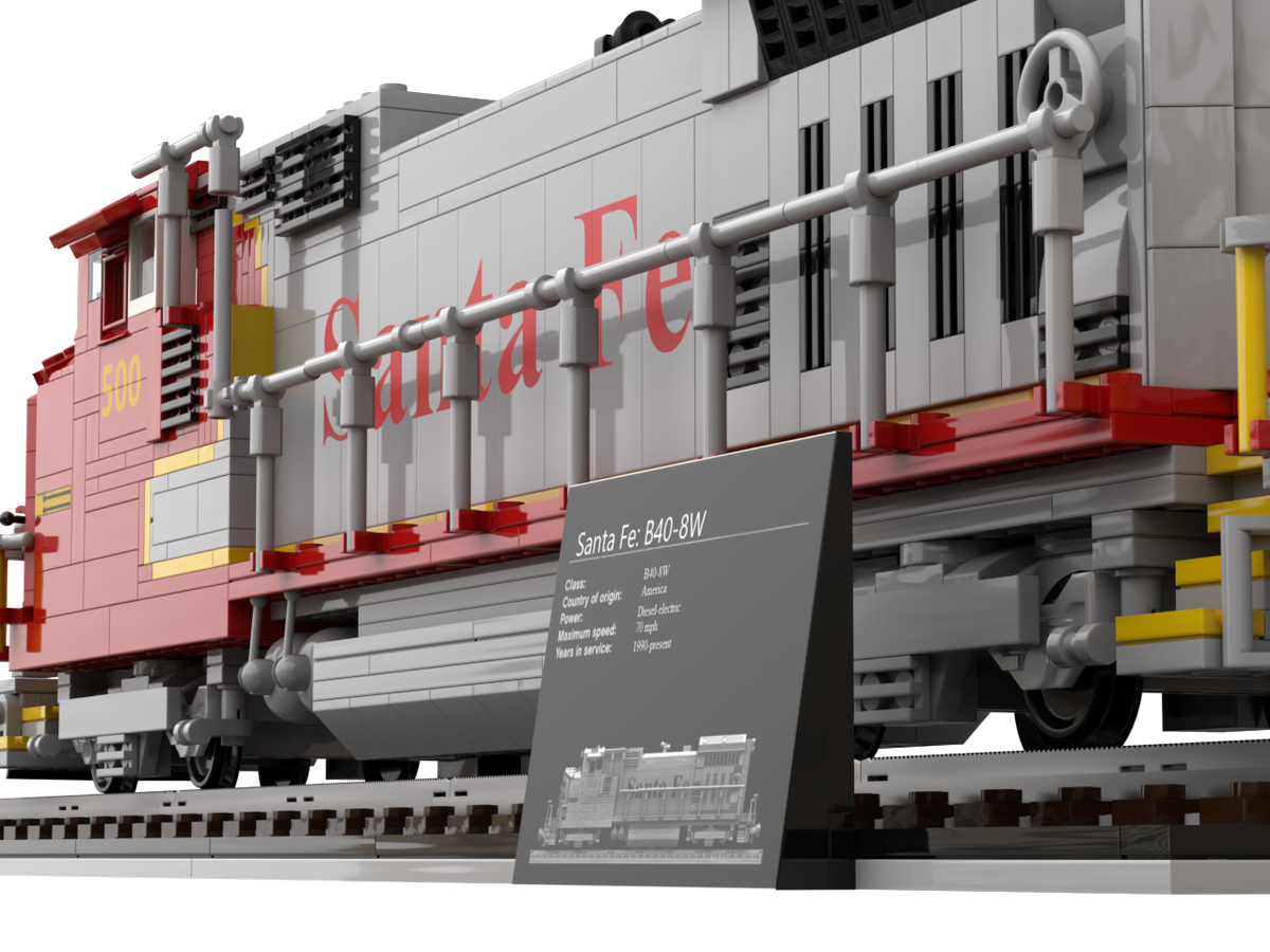 LEGO IDEAS - Santa Fe B40-8W