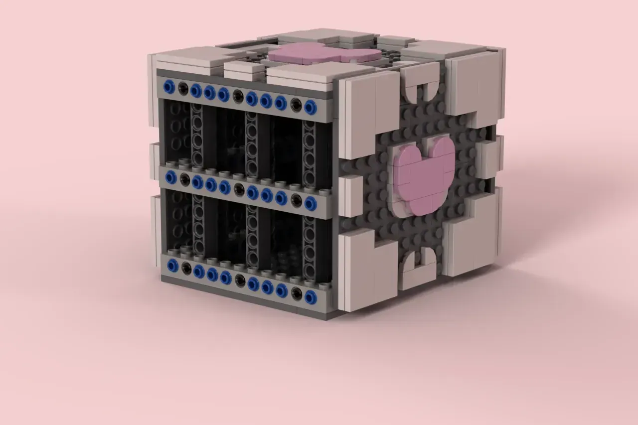 Companion Cube-Portal | LEGO® Ideas