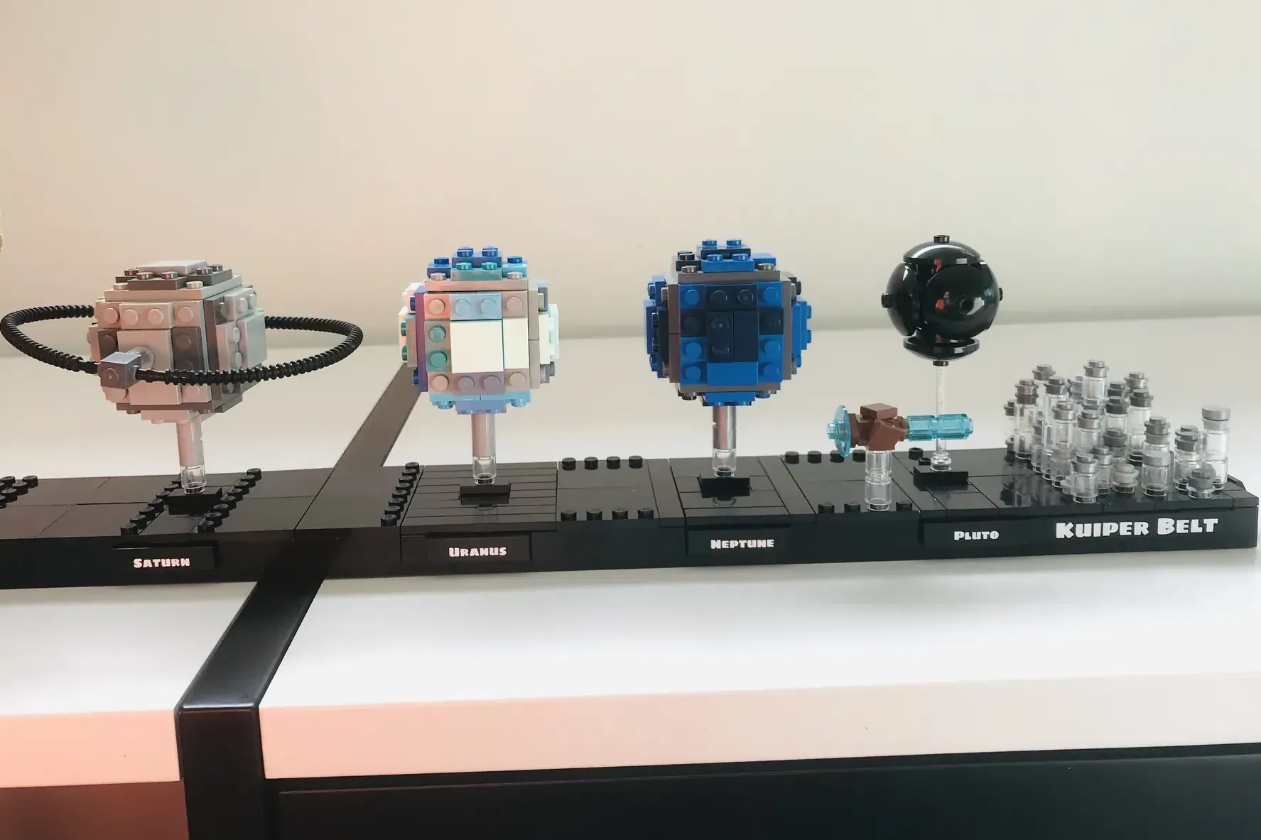 Solar System With Pluto and Kuiper Belt | LEGO® Ideas