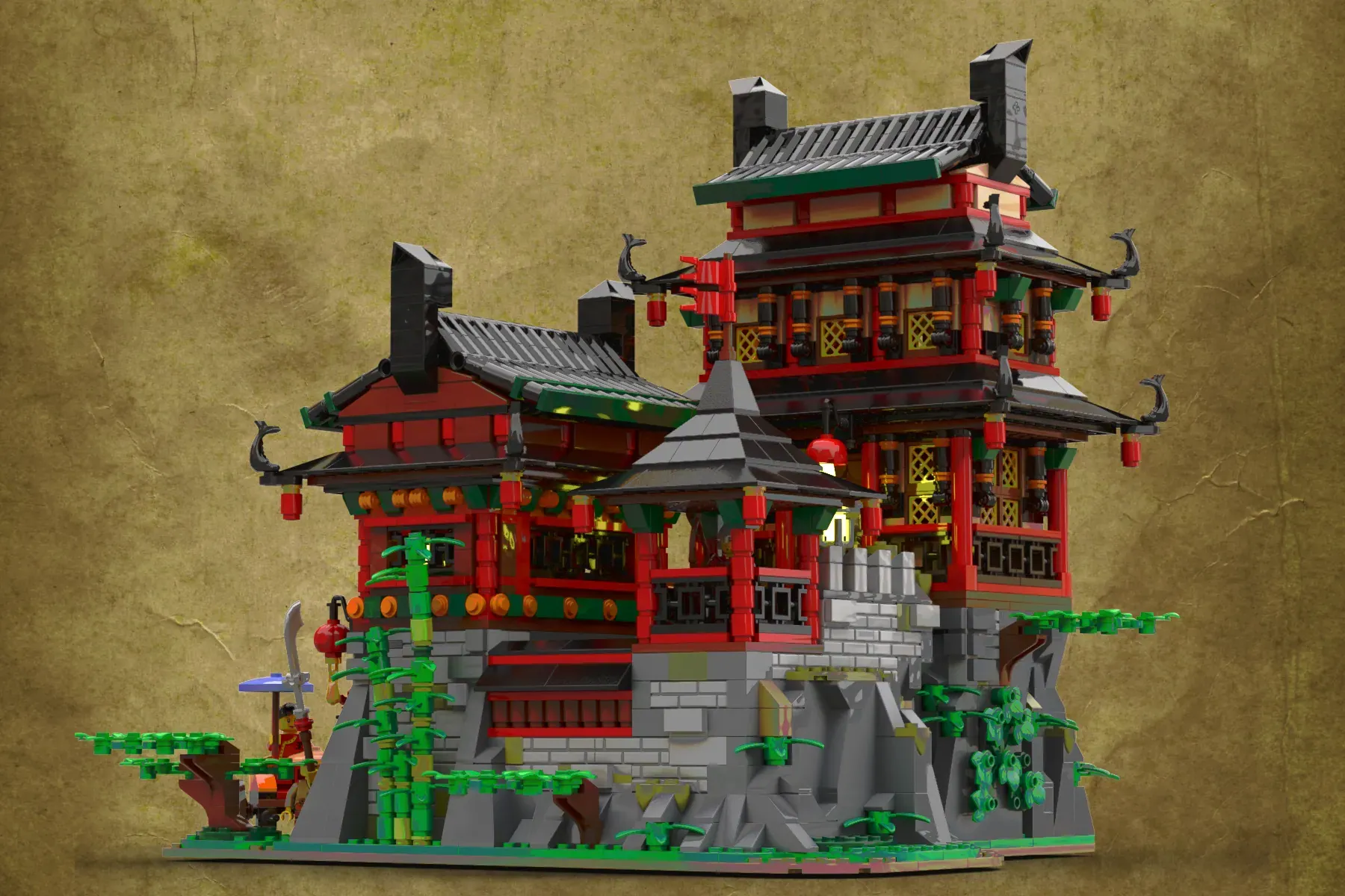 Red Dragon Castle | LEGO® Ideas