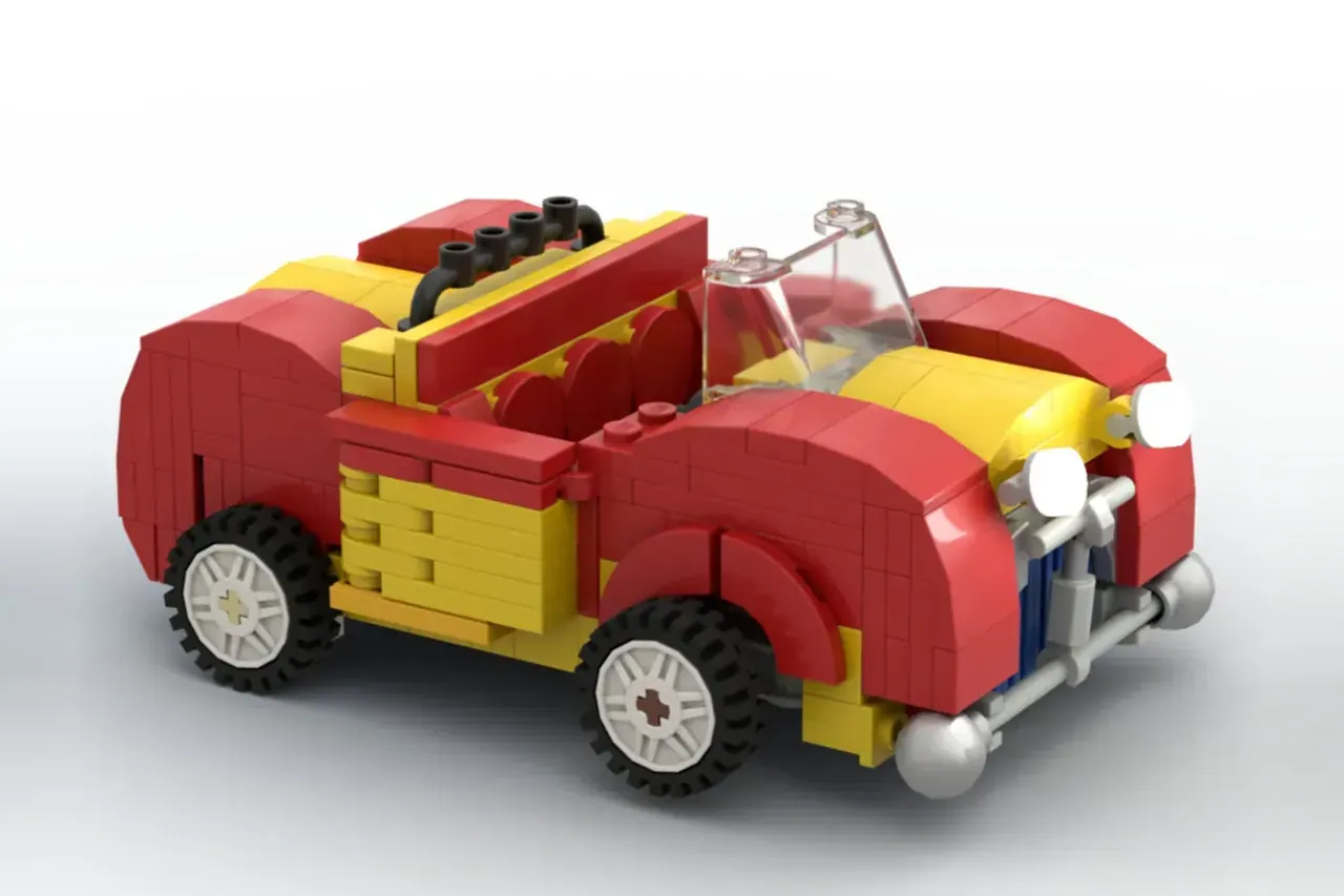 Noddy and Big Ears' Red and Yellow Car | LEGO® Ideas