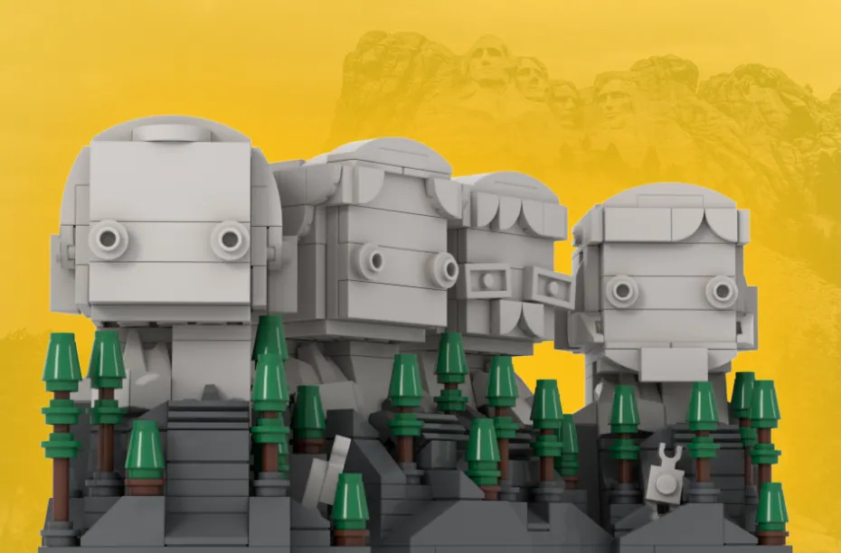 BrickHeadz: Mount Rushmore | LEGO® Ideas