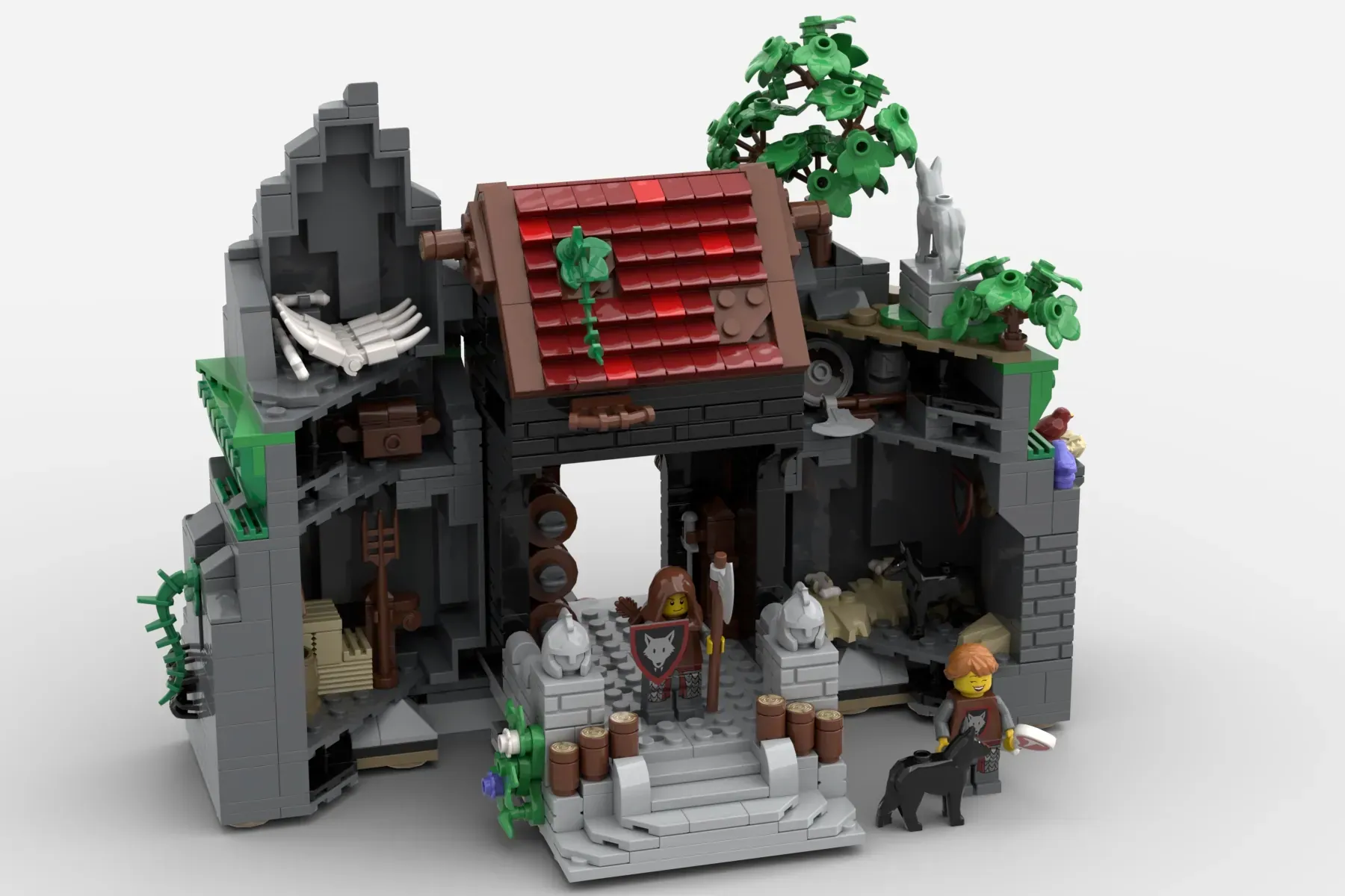 Medieval Wolfpack's Hidden Lair | LEGO® Ideas