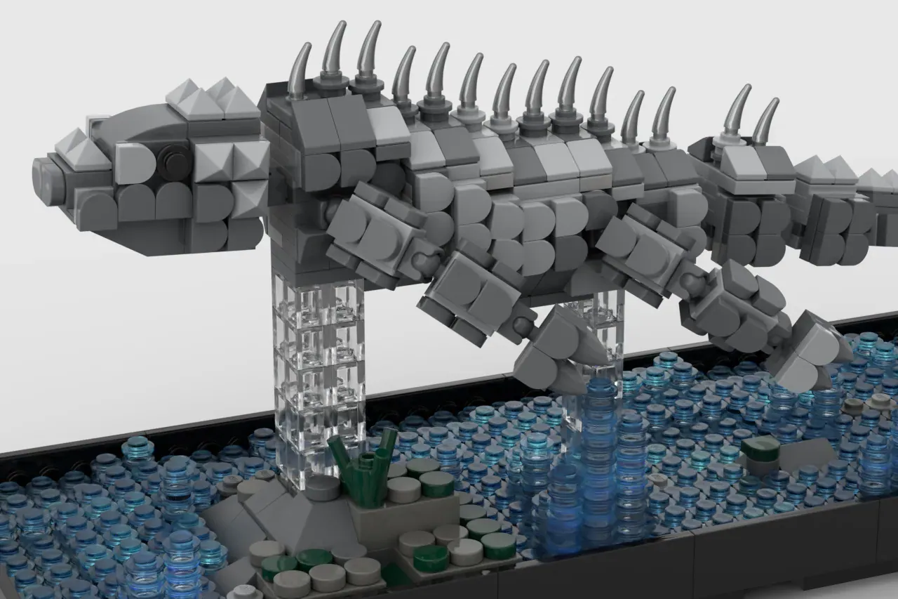 Swimming Marine Iguana | LEGO® Ideas