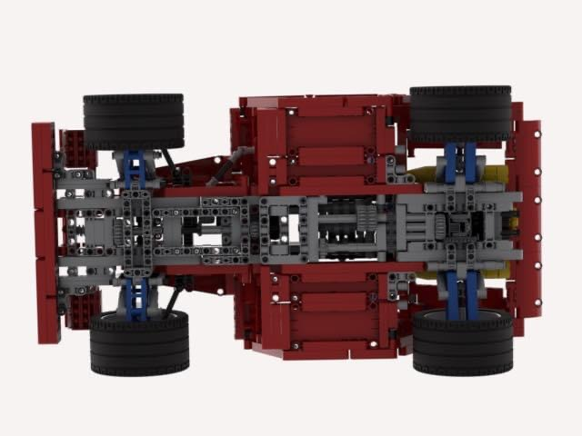 LEGO IDEAS - Red Coupe V16 Sport Car.