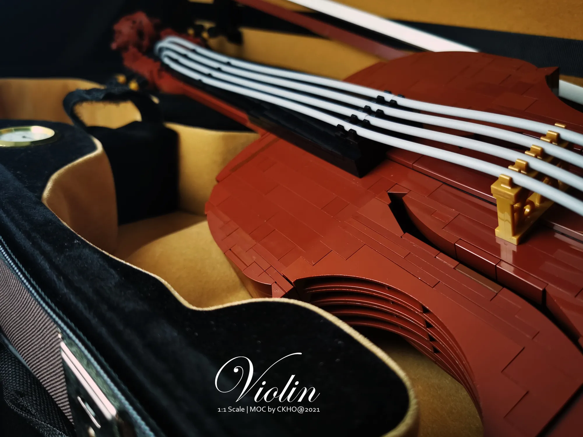 10K CLUB INTERVIEW: VIOLIN by Samuel Ho | LEGO® Ideas