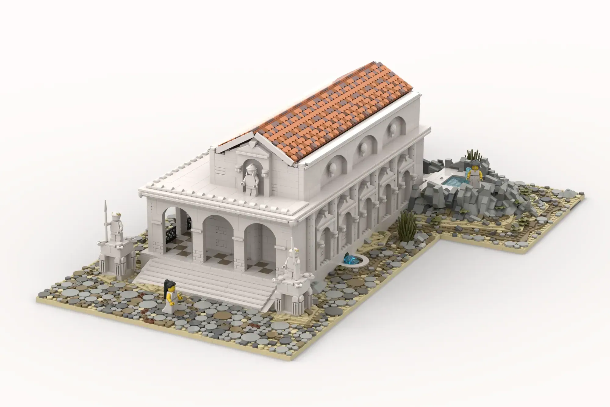 Roman Thermae (Roman Bath) | LEGO® Ideas
