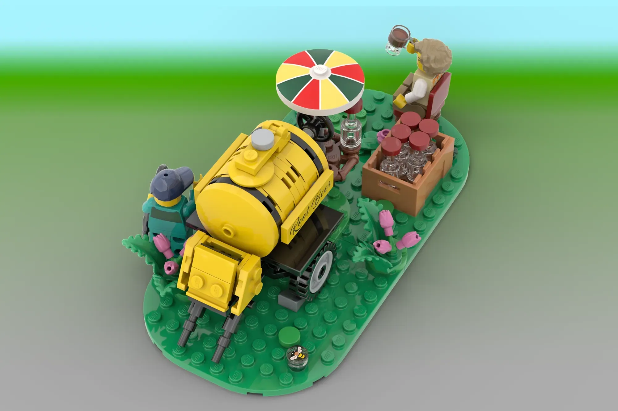 Oldschool Root Beer Stand | LEGO® Ideas