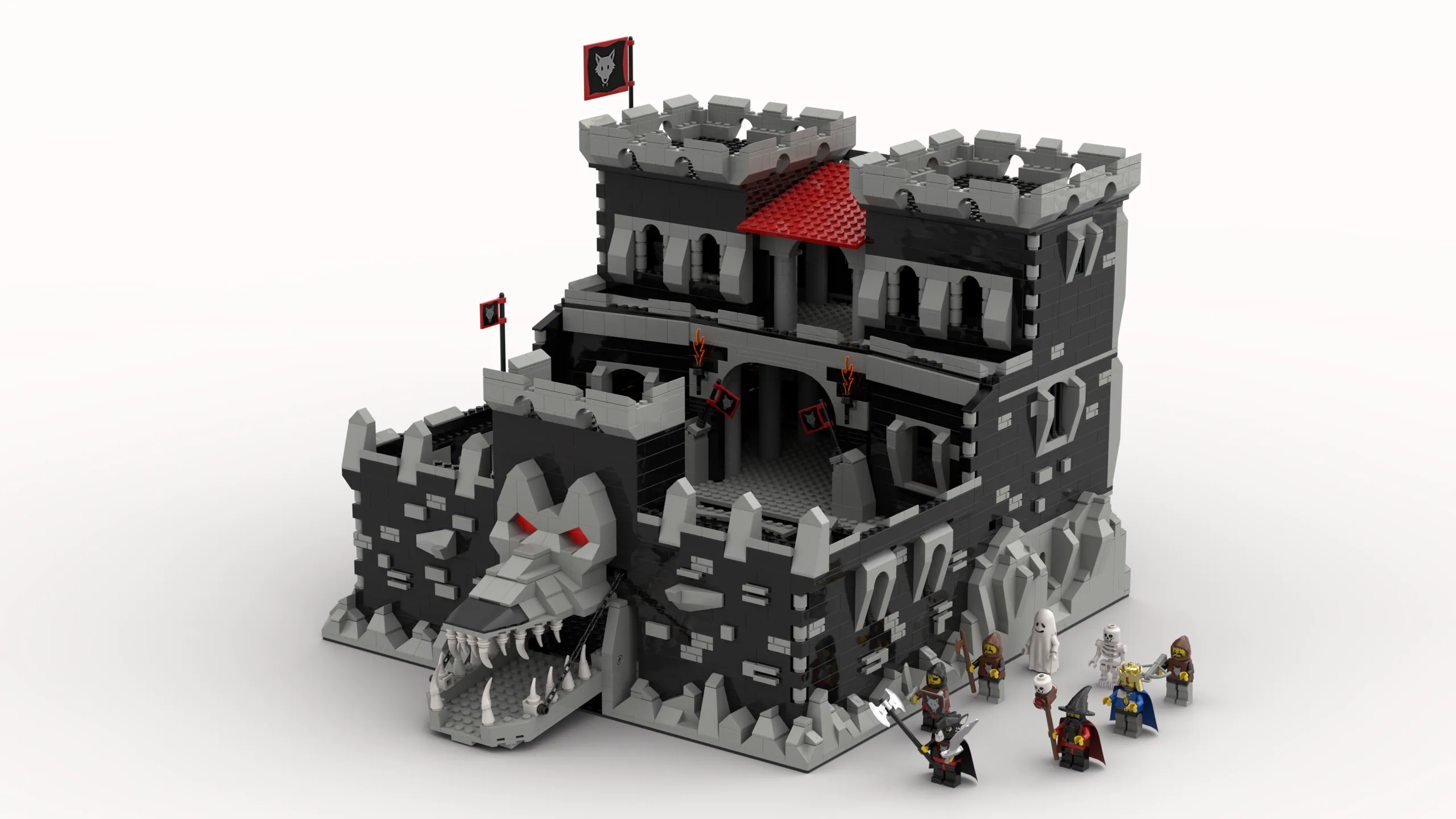 Wolf King's Castle | LEGO® Ideas
