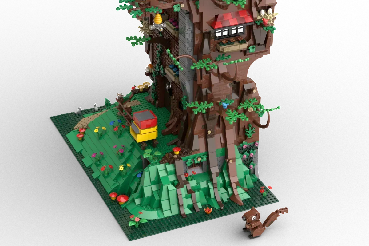 The Squirrel House | LEGO® Ideas