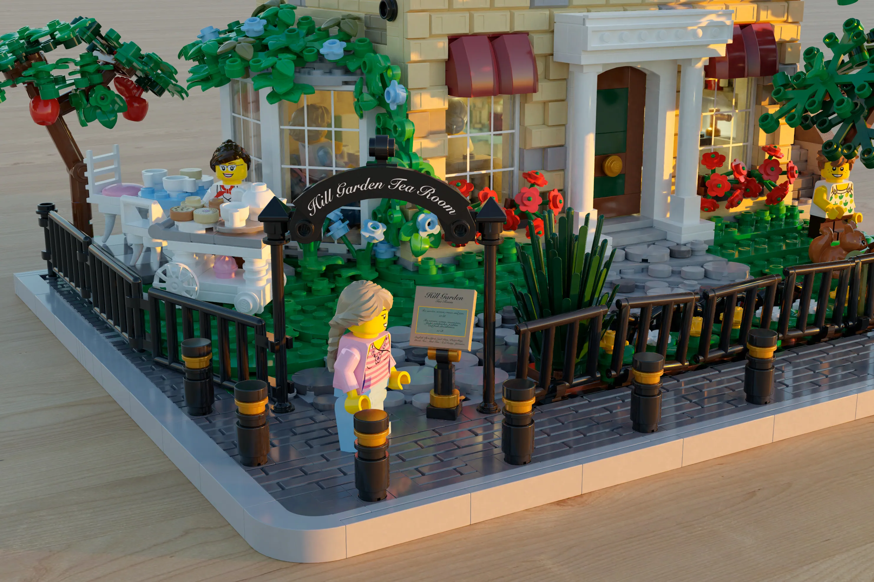 Hill Garden Tea Room | LEGO® Ideas