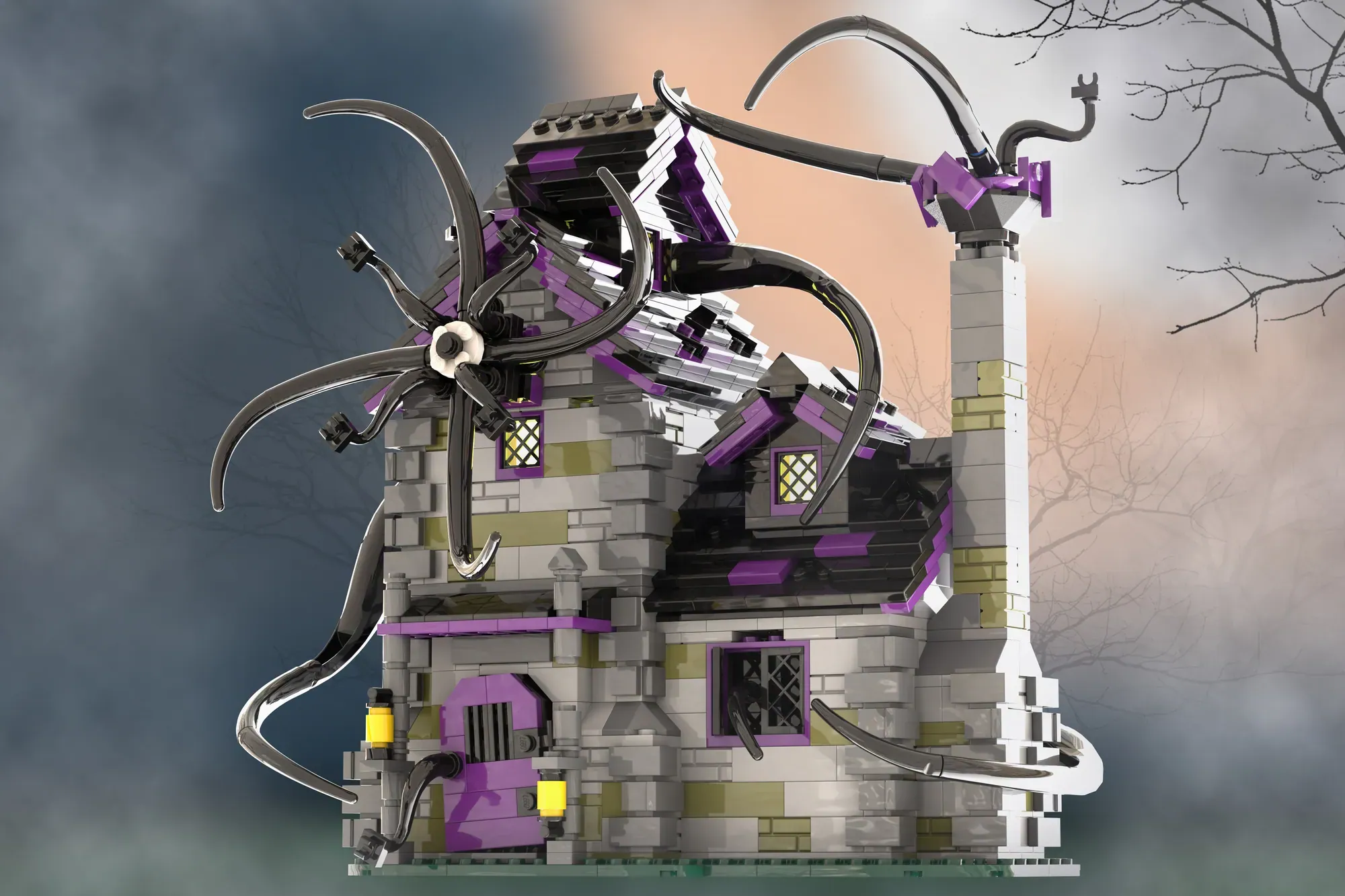 ‘My Mythical Menacing Mysterious Monstrous Mill’ (Mmmmmm) | LEGO® Ideas