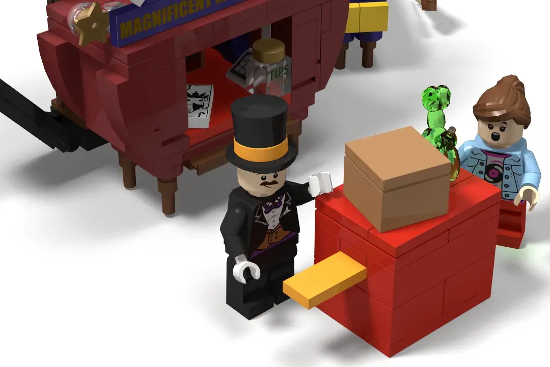 Bricks and Tricks Marvelous Mini Magic Stand | LEGO® Ideas
