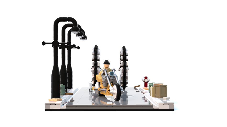 Boris The Animal Motorcycle